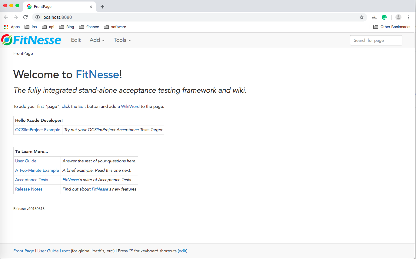 Acceptance Tests With Fitnesse Setting Up Fitnesse Trikalabs